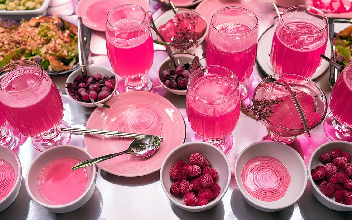 Rosa mat på menyen? | Smak