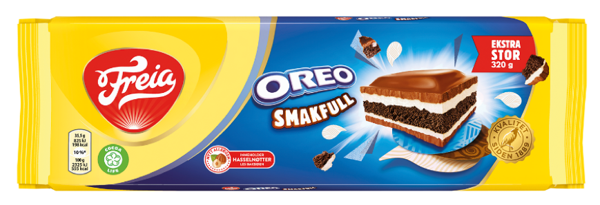 Freia Smakfull med Oreo | Smak