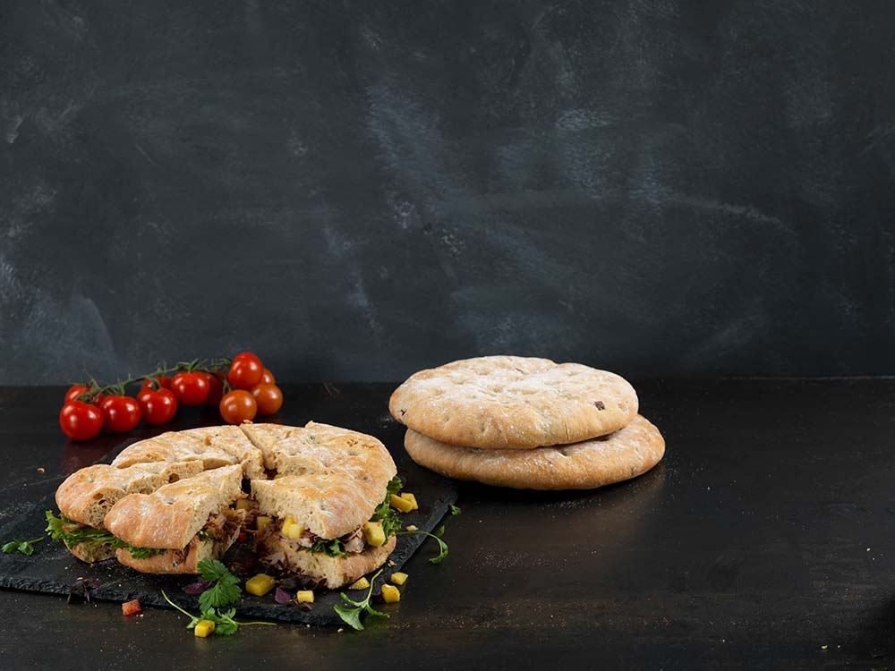 Focachette tomat/oliven 200 g | Smak